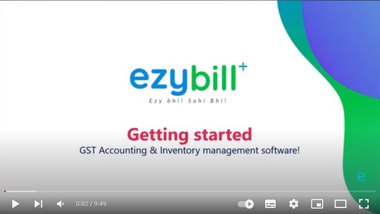 Getting started with ezybill